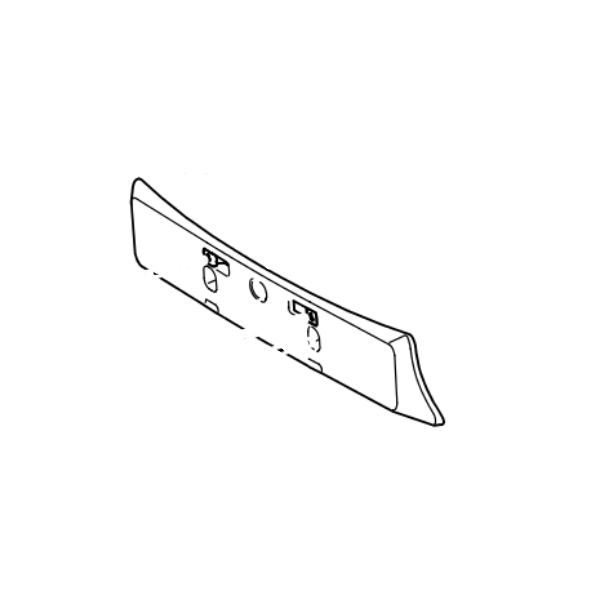 Lexus LC Number Plate Bracket — 52114-11030 LCP1