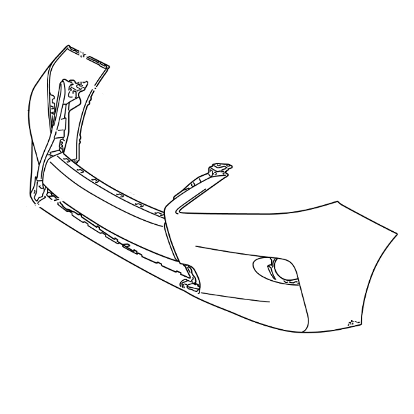 Lexus RX Phase 3 Front Bumper Cover Advance — 52119-48981 RXP3