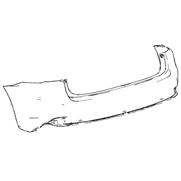 Lexus IS Phase 3 Rear Bumper — 52159-53943 ISP3