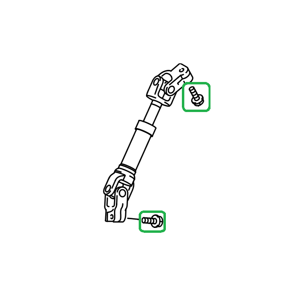 Lexus CT Phase 1 Intermediate Shaft Bolt — 90119-W0013 CTP1