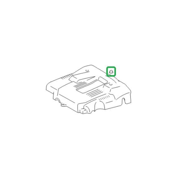 Lexus LS Phase 2 Engine Cover Dome Cap — 90176-06019 LSP2