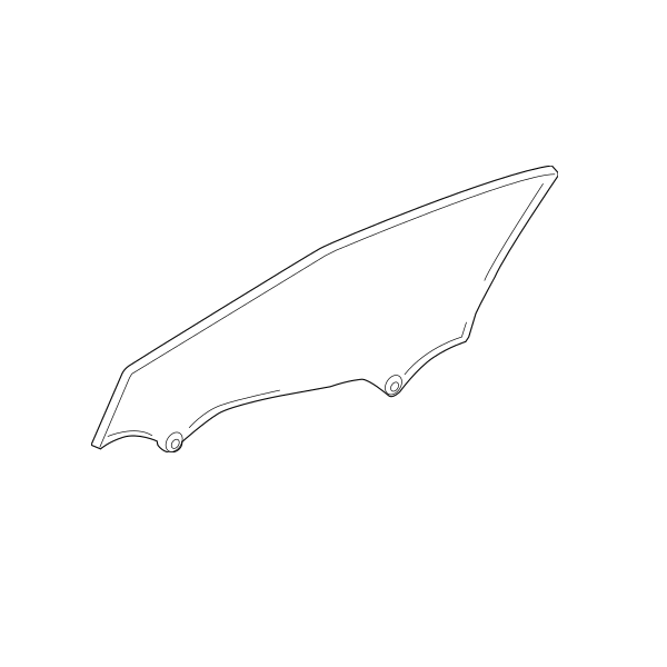 Lexus ES Phase 1 O/S Front Door Window — 68101-33240 ESP1